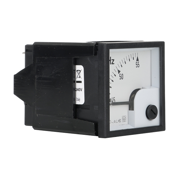 IME Analogue Frequency Meter 240V AC Scale 45 to 55Hz