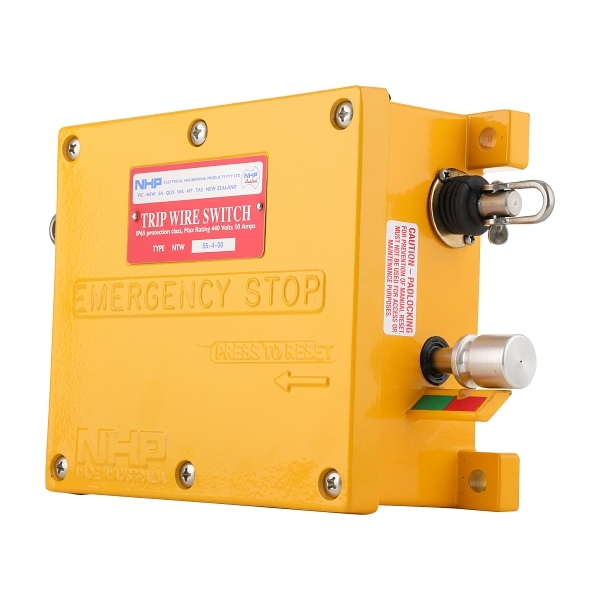 Austrol Cable Pull Wire Switch Trip Wire Switch 2 Normally Closed ...