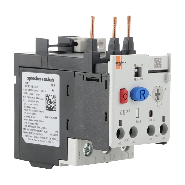 S&S CEP71 Overload Electronic Basic 1.0 to 5.0A for CA7 9 and 23A