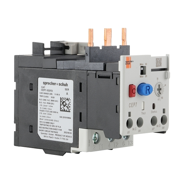 S&S CEP71 Overload Electronic Basic 11 to 55A for CA7 30 and 55A