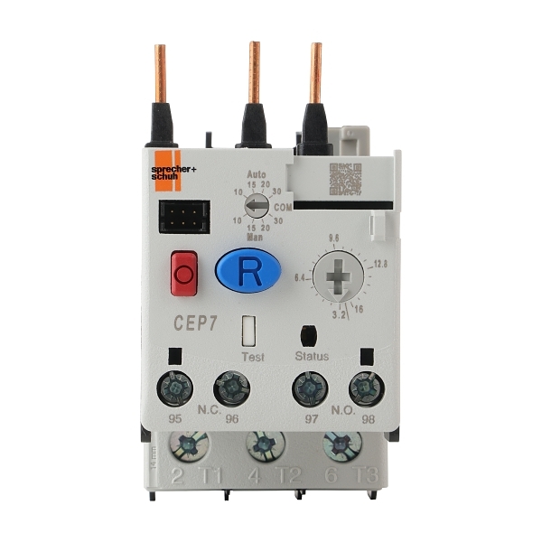 S&S CEP71 Overload Electronic Advanced 3.2 to 16A for CA7 9 and 23A