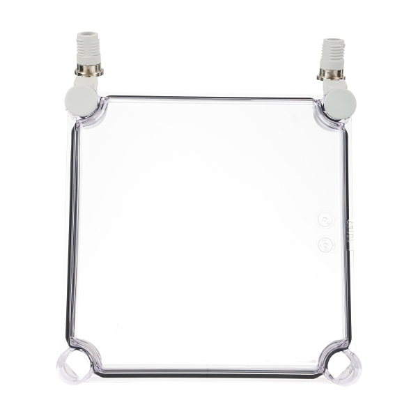 Fibox EK Cover PC suits 190 x 190mm Base 30mm High with Hinges Clear