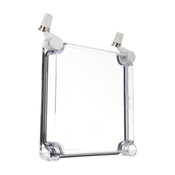 Fibox EK Cover PC suits 190 x 190mm Base 30mm High with Hinges Clear