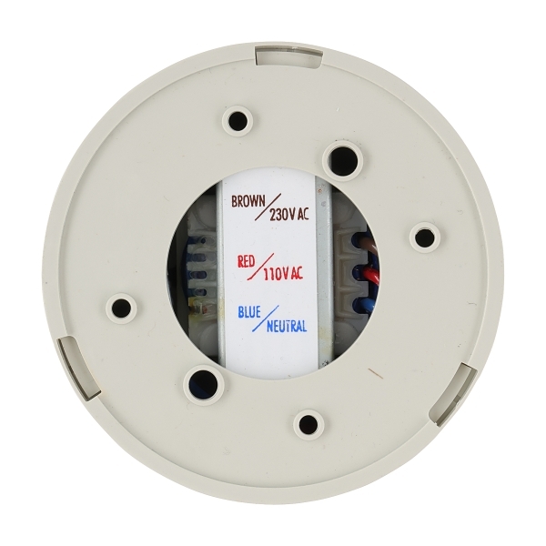 Klaxon Siren Motor Driven Mini Mono P 103dB 1000Hz IP44 110 to 230V AC ...