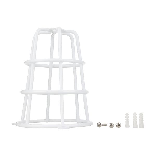 Moflash Filament and Halogen Beacons Cage Guard Small PLT Coated White ...