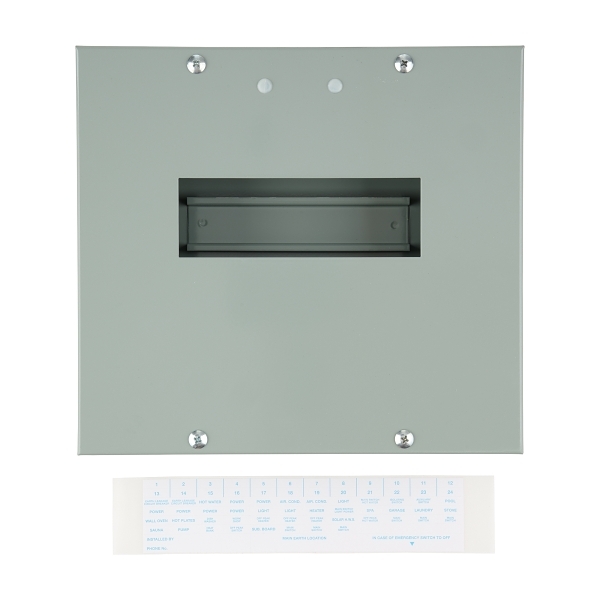 NHP DIN-T NLC Metal Loadcentre Surface DinT 8 Way Metal Grey