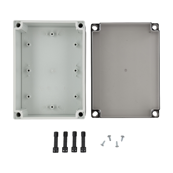 Fibox MNX Terminal Box PC IP66 and IP67 High Box H130 x W180 x 100mm Clear