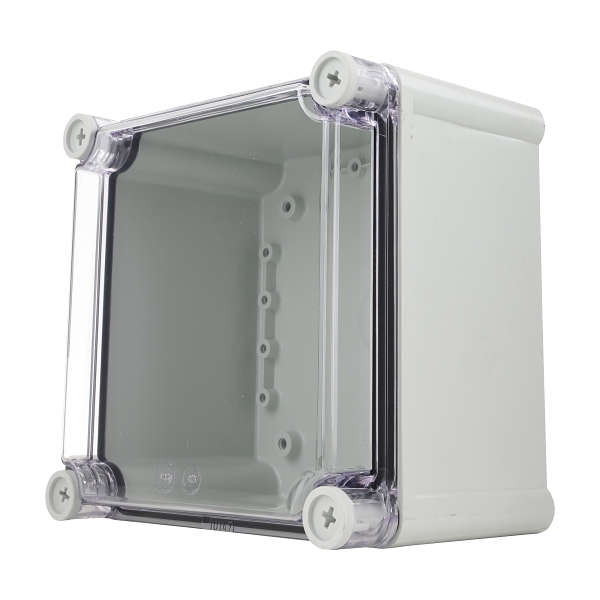 Fibox SOLID Terminal Box PC IP66 and IP67 H190 x W190 x D130mm Clear