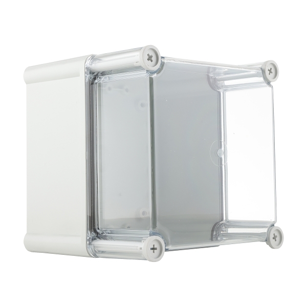 Fibox SOLID Terminal Box PC IP66 and IP67 H190 x W190 x D180mm Clear