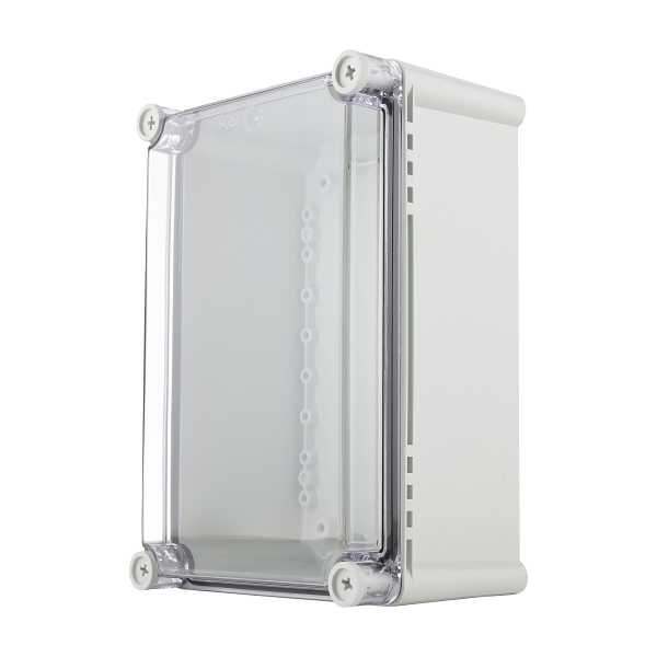 Fibox SOLID Terminal Box PC IP66 and IP67 H190 x W280 x D130mm Clear