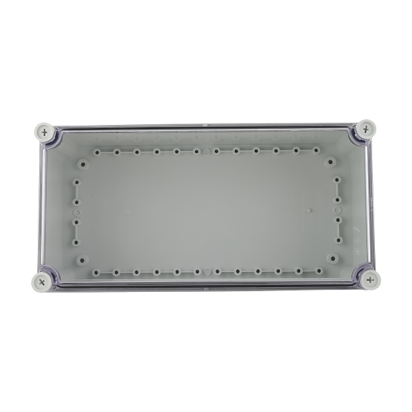 Fibox SOLID Terminal Box PC IP66 and IP67 H190 x W380 x D130mm Clear
