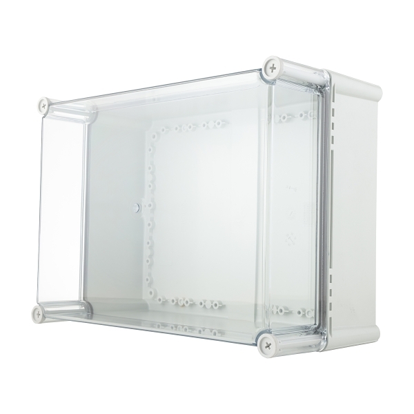 Fibox SOLID Terminal Box PC IP66 and IP67 H280 x W380 x D180mm Clear