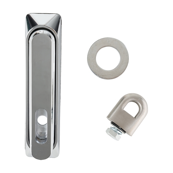 nVent HOFFMAN MAS/MAD Lock Chrome Padlockable Swing Handle