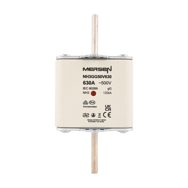 Mersen DIN Fuse gG Din Size 3 500V AC 500A