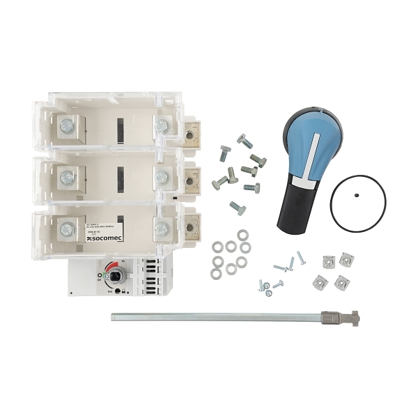 Socomec SSF Fuse Switch kit, w/ External Handle, suits DIN fuses, 3P 250A