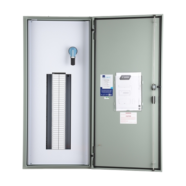 NHP Concept Premier Panelboard 400A 1080mm DIN-T 72 Way Chassis 400A ...