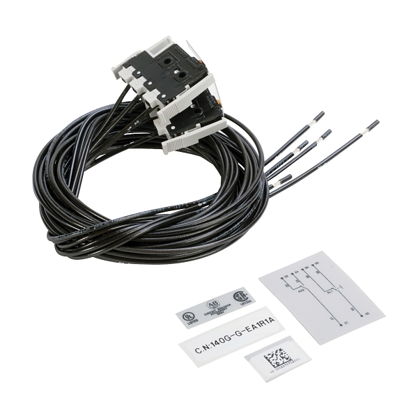 Allen-Bradley 140G Auxiliary 1C and Alarm 1C 250V Rated G H I J Frame