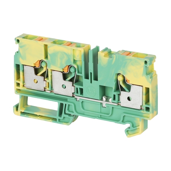 Allen-Bradley 1492-P Push In Earth Terminal 6mm 1 Level 3 Conductor ...