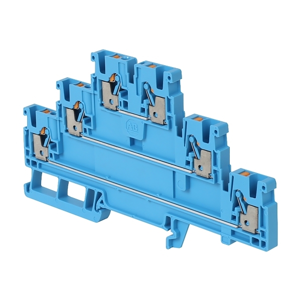 Allen-Bradley 1492-P Push In Terminal 2.5mm 3 Level 6 Conductor Entries ...