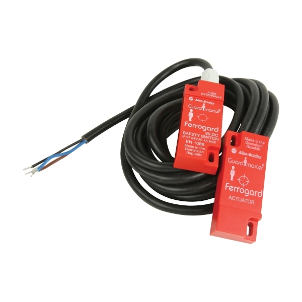 Allen-Bradley 440N Ferrogard FRS20 ABS Red Switch Actuator 24V DC 1A ...
