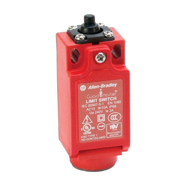 Allen-Bradley 440P Safety Limit Switch 22mm Plastic Dome Plunger 1NC ...