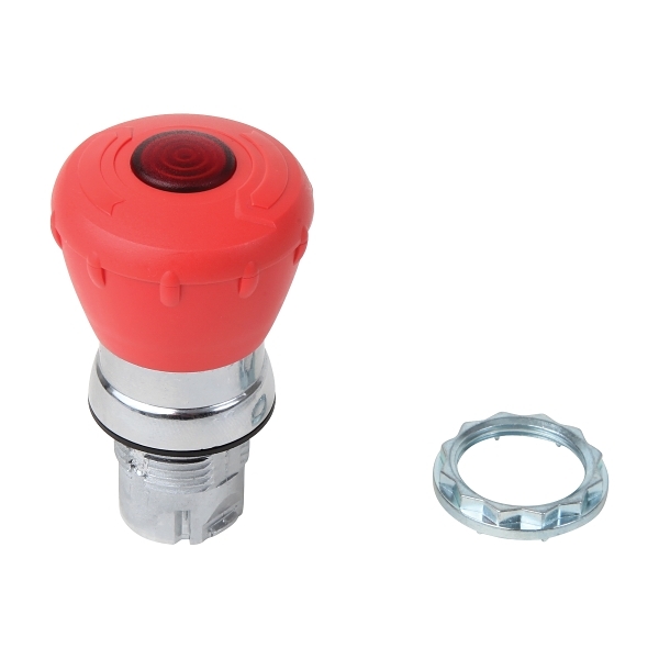 Allen-Bradley 800F E Stop 22.5 mm Head Only Metal Mushroom Head Twist ...