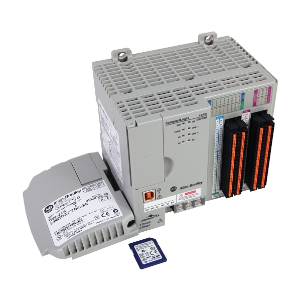 Allen-Bradley CompactLogix 1769 5370 L2 Processor 16DI 16DO 4AI 2AA ...