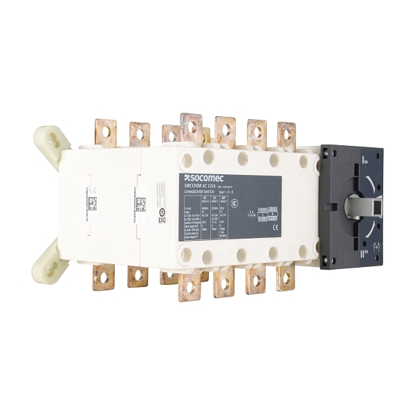 Socomec SCO Manual Transfer Switch Body, 4 Pole 125A
