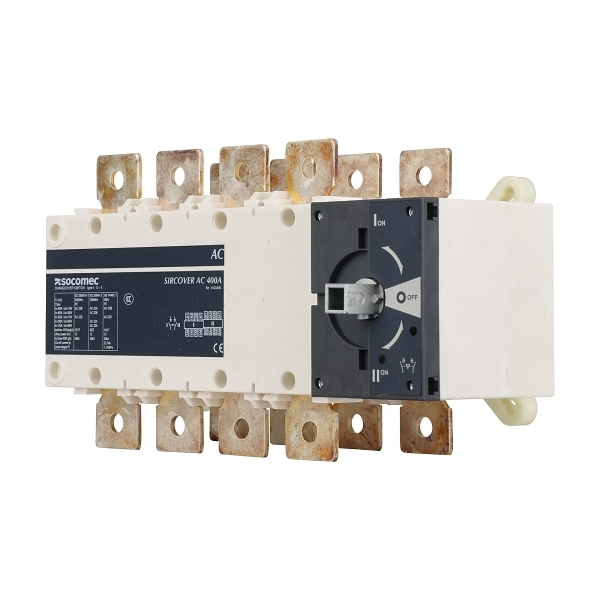 Socomec SCO Manual Transfer Switch Body, 4 Pole 400A