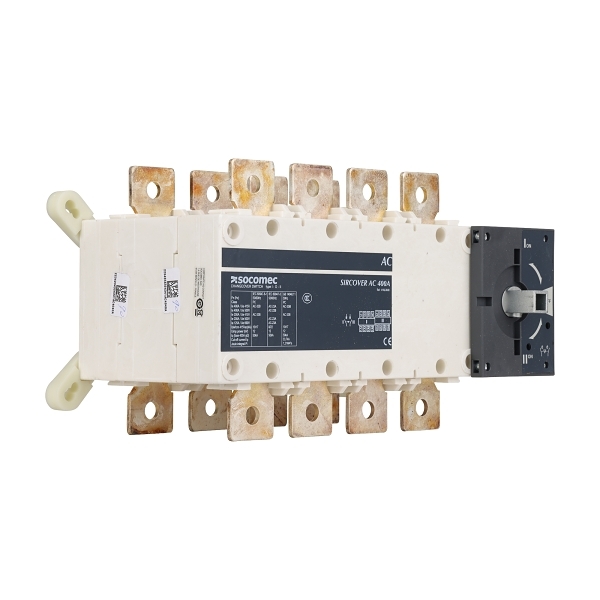 Socomec SCO Manual Transfer Switch Body, 4 Pole 400A