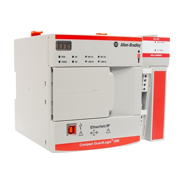 AB Compact GuardLogix 5380 SIL3 Pro 10MB Controller Mem and 5MB Safety ...