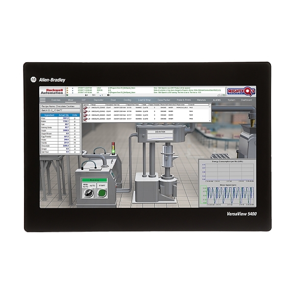 AB VersaView 5000 Integrated Display Thin Client 18.5 Inch Wid Display ...