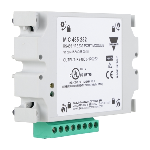 Carlo Gavazzi WM30/WM40 Modbus RS485 Communication Plugin Module