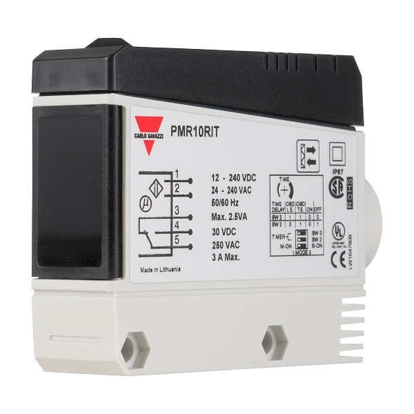 Carlo Gavazzi Photoelectric Sensor Retro Reflective with Timer AC DC ...