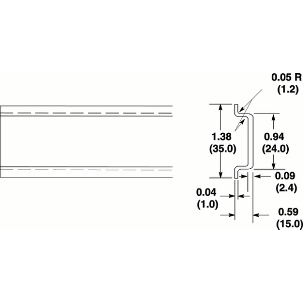 Din Rail Drawing
