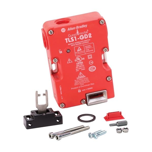 Allen-Bradley 440G TLS3 GD2 Guardlock Switch Pwr to Rlse 2NC 1NO Safety ...