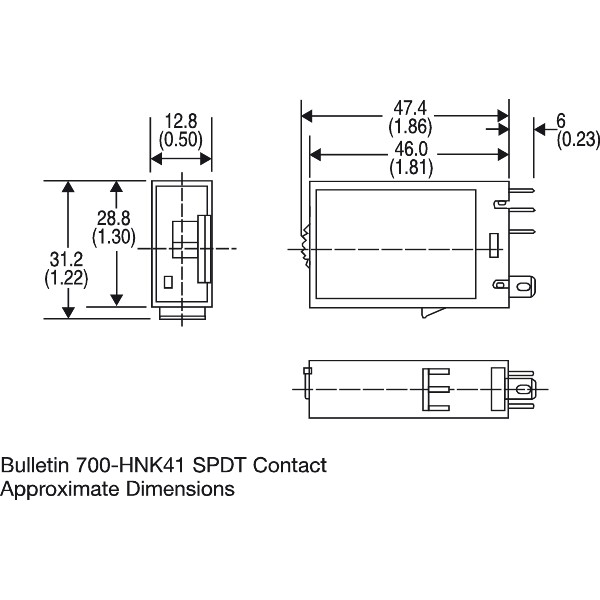 Allen-Bradley 700-HN Miniature Timing Relay 1 CO Ultra Slim Multi ...