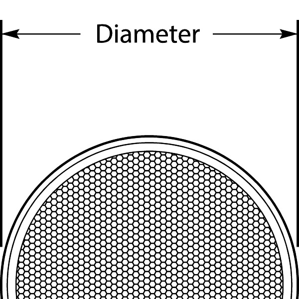 Allen-Bradley Photoelectric Sensor Reflector Round Corner Cube 76mm ...