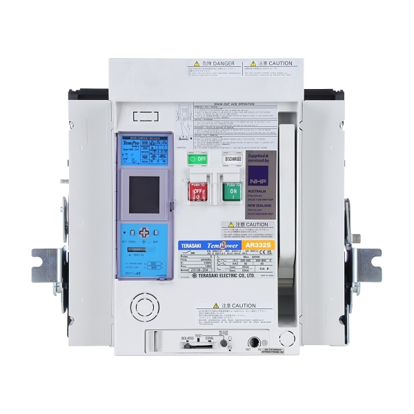 Terasaki TemPower 2 AR ACB Body AR3 85kA 3200A 3P with AGR21CL and ...