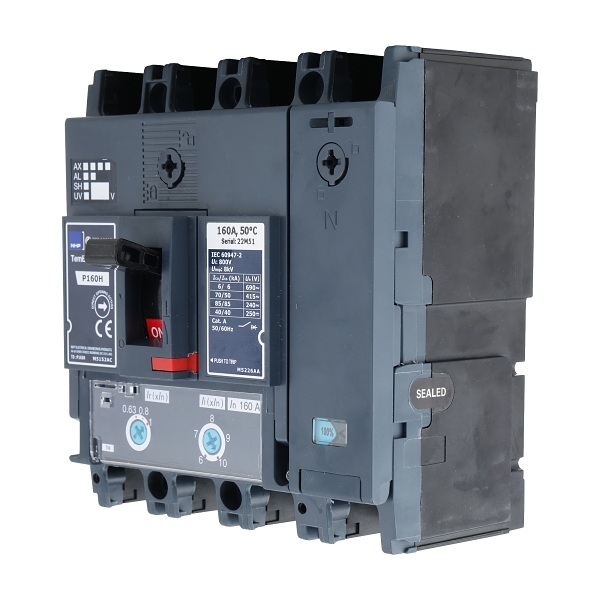 Terasaki TemBreak PRO MCCB 160 Frame 70kA 4P 160A Adj. Therm. Adj. Mag.