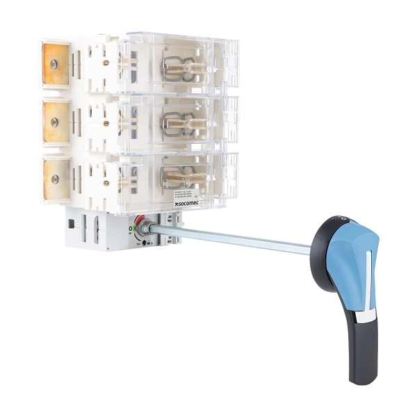 Socomec SSF Fuse Switch kit, w/ External Handle, suits DIN fuses, 3P 400A