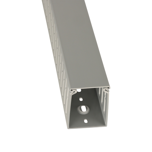 NHP QWIKWIRE T1 PVC Standard Slotted Duct W40 x H100 x L2000mm Box of 8 ...