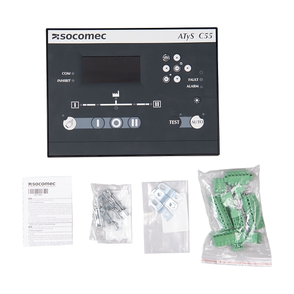 Socomec ATyS Automatic Transfer Switch Controller - Advanced C55