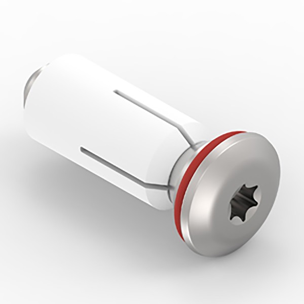 CUBIC Modular Cover Screw Red With Washer