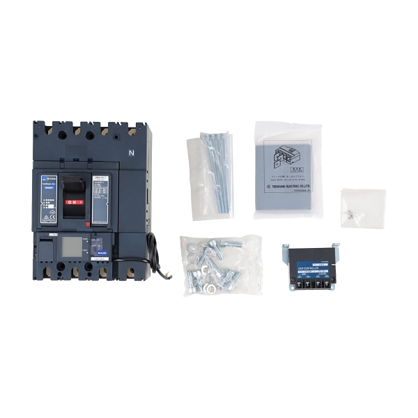 Terasaki TemBreak PRO MCCB 400 Frame 125kA 4P 250A Amp Meter Electronic