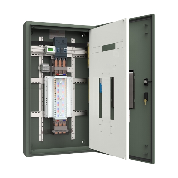 NHP Concept Plus P/board Metering 1080mm IP42 Dual Energy Meter Split ...