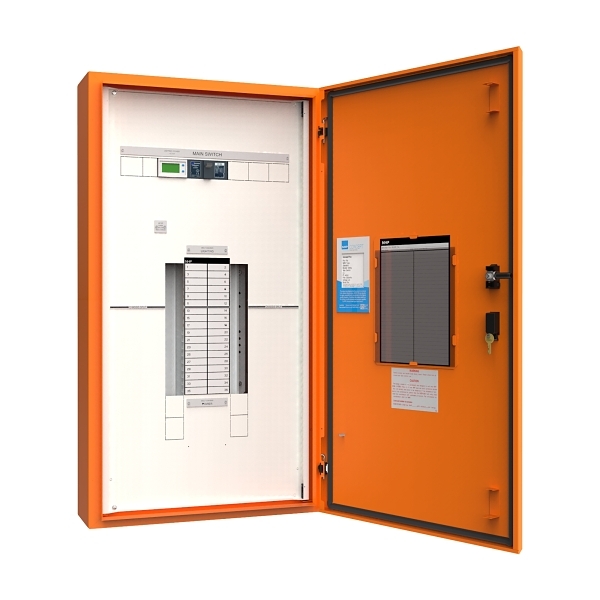 NHP Concept Plus Panelboard Metering 1728mm Dual Energy Meter Split DIN ...