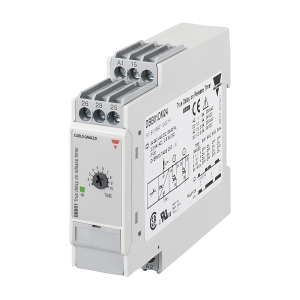 Carlo Gavazzi Timer Relay True Off Delay 24-240VAC DC Supply 2 CO0.1 to ...