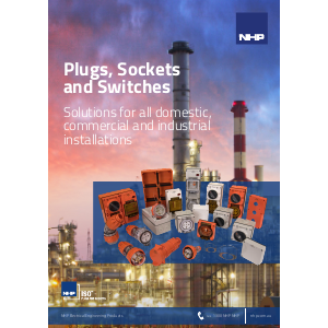 NHP ISO Surface Switch, 3 Pole 32A 500V AC, w/ Base, Grey