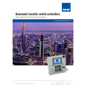 NHP ATL Automatic Transfer Switch Controller